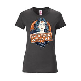 logoshirt Shirt 'Wonder Woman' female Grey size M