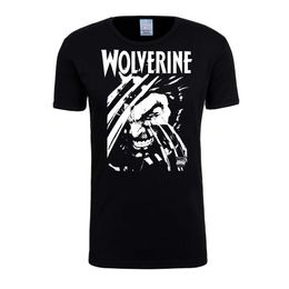 logoshirt Shirt 'Wolverine' male Black size S