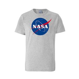 logoshirt Shirt 'NASA' male Grey size L
