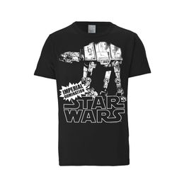 logoshirt Shirt 'AT- AT' male Black size XXXL