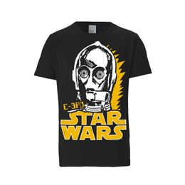 logoshirt Shirt 'C-3PO' male Black size XXL