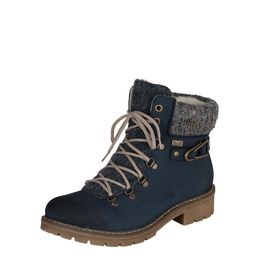 Rieker Stiefelette Damen Gr&ouml;&szlig;e 42 navy / grau / dunkelgrau Winterschuhe
