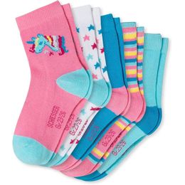 Schiesser Socken M&auml;dchen Gr&ouml;&szlig;e 23/26 bunt