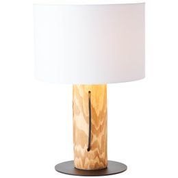 BRILLIANT LEUCHTEN Brilliant Jimena Tischleuchte Holz hell, Schwarz, 1-flammig