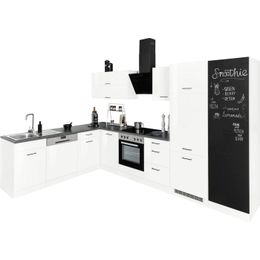 HELD MÖBEL HELD MÖBEL Küchenzeile Trier, mit E-Geräten, Stellbreite 220/330 cm, weiß