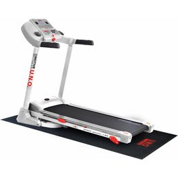 Laufband Motive Fitness by U.N.O. "Speed Master 1.8 M" Laufbänder Gr. ohne Unterlegmatte, bunt (weiß, silberfarben) Bestseller Sportgeräte