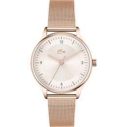 Quarzuhr Lacoste "Lacoste CLUB, 2001170" Armbanduhren rosegold (roségoldfarben) Damen Quarzuhren