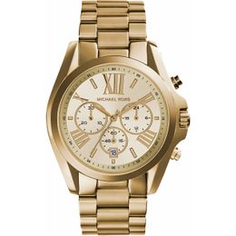 Chronograph Michael Kors "BRADSHAW, MK5605" Armbanduhren goldfarben Damen Quarzuhren