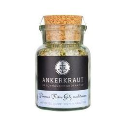 Ankerkraut Pommes Frites Salz Mediterran, Gewürz 85 g, Korkenglas Typ: Gewürz Inhalt: 85 g Form: Glas