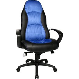 Chefsessel Topstar "Speed Chair" Stühle blau (schwarz, blau) Chefsessel