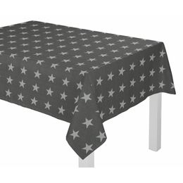 Tischdecke WIRTH "Felino" Tischdecken Gr. B/L: 130 cm x 220 cm, eckig, grau Tischdecken
