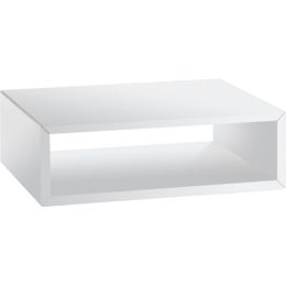 Nachttisch Hasena "Akai" Tische Gr. B/H/T: 50 cm x 16 cm x 41 cm, weiß (weiß deckend, deckend lackiert) Nachtkonsolen und Nachtkommoden
