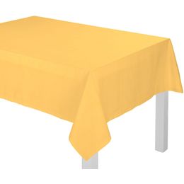 Tischdecke WIRTH "Neufahrn" Tischdecken Gr. B/L: 130 cm x 190 cm, eckig, gelb Tischdecken