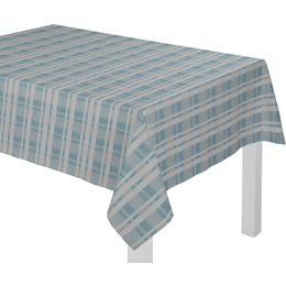 Tischdecke WIRTH "LAUFENBERG" Tischdecken Gr. B/L: 130 cm x 220 cm, eckig, blau Tischdecken