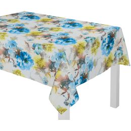 Tischdecke WIRTH "MOLINELLA" Tischdecken Gr. B/L: 130 cm x 220 cm, eckig, blau Tischdecken