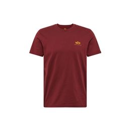 Alpha Industries T-Shirt Herren Gr&ouml;&szlig;e XXL burgunder