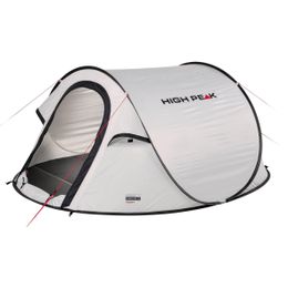 Wurfzelt High Peak "Pop up Zelt Vision 2" Zelte Gr. B/H/L: 140 cm x 100 cm x 235 cm, lila (pearl) Wurfzelte