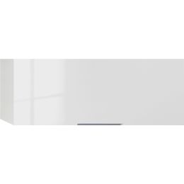 Klapphängeschrank Optifit "Tara" Schränke Gr. B/H/T: 90 cm x 35,2 cm x 34,9 cm, weiß (weiß glanz) Hängeschränke