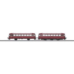 Märklin Personenwagen MÄRKLIN "Schienenbus-Garnitur Baureihe VT 98.9 - 39978", rot, Modelleisenbahn-Fahrzeuge, Kinder