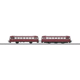 Märklin Personenwagen MÄRKLIN "Schienenbus-Garnitur Baureihe VT 98.9 - 39978" Modelleisenbahn-Fahrzeuge rot Kinder