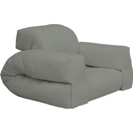 Schlafsofa Karup Design, B:90cm, grau, Wohnzimmer, Sofas, "Hippo"
