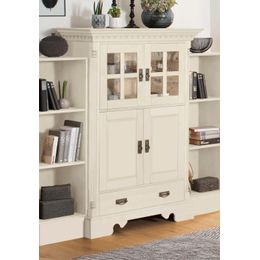 Highboard Home Affaire "Milan" Sideboards Gr. B/H/T: 102 cm x 149 cm x 47 cm, 1, beige (cremfarben)