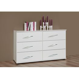 Schubkastenkommode wimex "Anna" Sideboards Gr. B/H/T: 130cm x 82cm x 42cm, weiß