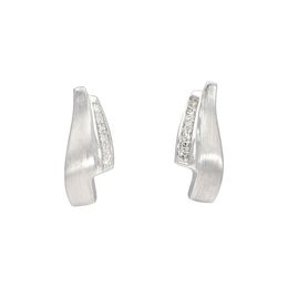 Paar Ohrstecker Vivance "stylish design", silber (silber 925), Ohrringe, Damen, Silber 925 (Sterlingsilber)