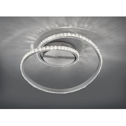 REALITY Rubin Deckenleuchte LED Aluminium, 1-flammig, Fernbedienung, Farbwechsler