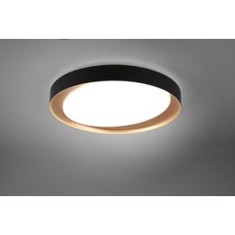 REALITY Zeta Deckenleuchte LED Schwarz, 1-flammig, Fernbedienung
