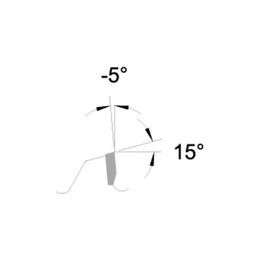 EDESS&Ouml; EDESS&Ouml; Kreiss&auml;geblatt Pr&auml;zision TFneg (NE) Vielzahn, HW 350x3,4/2,8x50 Z=108 NE neg (49635050)