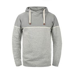 INDICODE JEANS Pullover 'Lynde' Herren Gr&ouml;&szlig;e L grau / hellgrau / offwhite