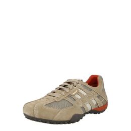 Geox Sneaker 'Uomo Snake' Herren Größe 48 camel / taupe / weiß
