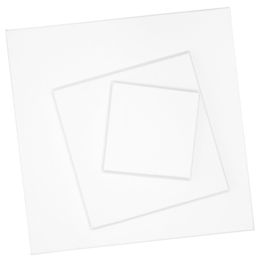 buttinette Keilrahmen-Set "Quadrat", 3 Stück in verschiedenen Größen