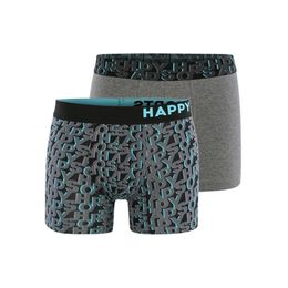 Happy Shorts Boxer shorts ' Trunks #3 ' male Grey size L