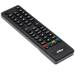 vhbw Fernbedienung (passend für Haier L32D1120A, L32F1120, L32F1120A, L39B2180, L42C1180, L42C1180A, LE24C1380 TV, Video Audio & Konsole), schwarz