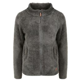 oxmo Fleece Jacket 'Telsa' female Grey size XS