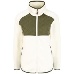 oxmo Fleece Jacket 'Malin' female Beige size S