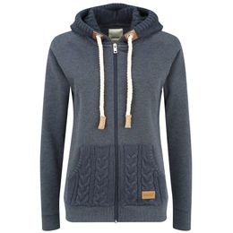 oxmo Zip-Up Hoodie 'Matilda' female Blue size XXL