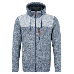 Blend Fleece Jacket 'Pinheiro' male Blue size XXXL