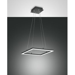 Fabas Luce Bard Pendelleuchte LED Anthrazit, 1-flammig