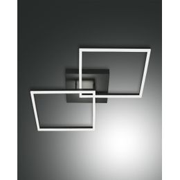 Fabas Luce Bard Deckenleuchte LED Anthrazit, 1-flammig