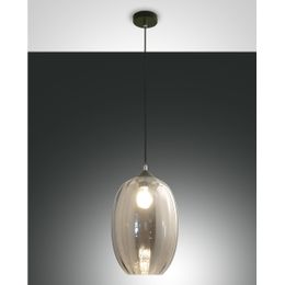 Fabas Luce Infinity Pendelleuchte Schwarz, 1-flammig