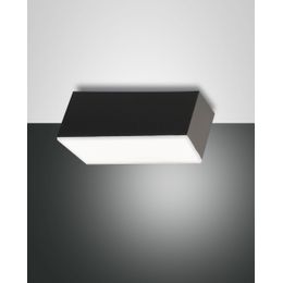 Fabas Luce Lucas Deckenleuchte LED Anthrazit, 1-flammig