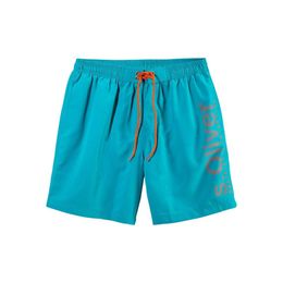 s.Oliver Board Shorts male Blue size M