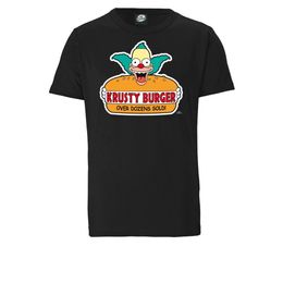 logoshirt Shirt 'Simpsons - Krusty, der Clown' female Black size S