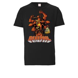 logoshirt Shirt 'Deadpool' male Black size XXL