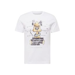 Einstein Newton Einstein & Newton T-Shirt Herren Gr&ouml;&szlig;e M cognac / hellgrau / grasgr&uuml;n / schwarz / wei&szlig;
