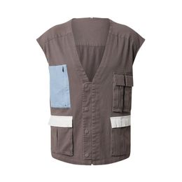 ABOUT YOU X Benny Cristo Vest 'Pablo' male Grey size XXL