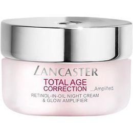 Lancaster Pflege Total Age Correction _AmplifiedRetinol-In-Oil Night Cream & Glow Amplifier